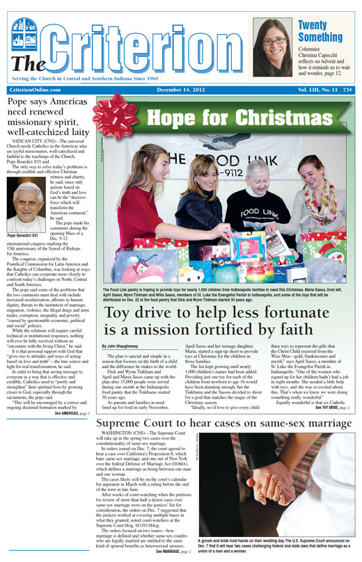 In the upcoming print issue of The Criterion (December 14, 2012)